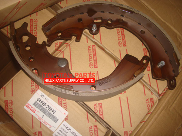 04495-26240,Genuine Toyota Hiace Brake Shoe