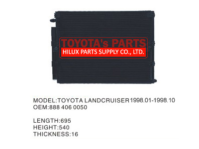 88840-60050,Toyota Land Cruiser UZJ100 Condenser 88460-60270